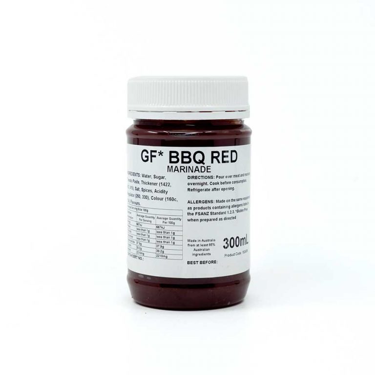 Denco GF Marinade BBQ Red - QLD Country Meats